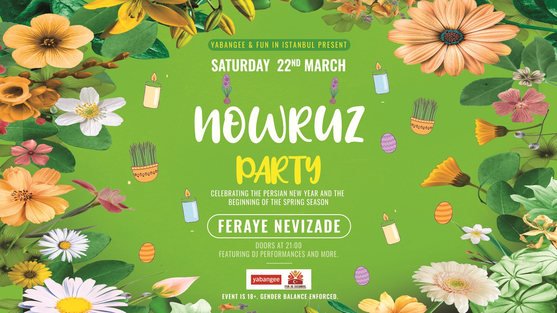 Nowruz Party: Celebrating the Persian New Year & Start of Spring | 22 ...