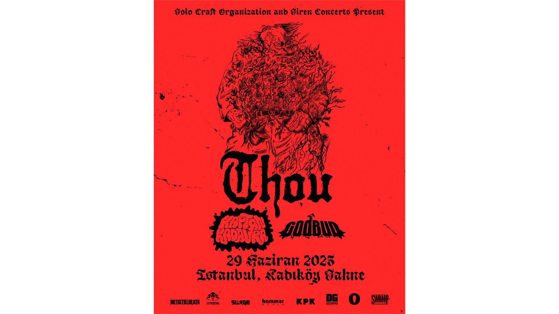 Solo Craft Organization & Siren Concerts Sunar: Thou! | 29 June 2025 ...