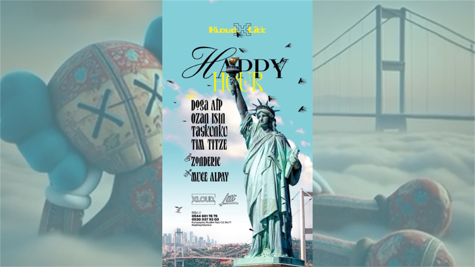 Litt x Kloud Happy Hour Vol2. | 25 Mayıs 2025 | KLOUD. | Biletino