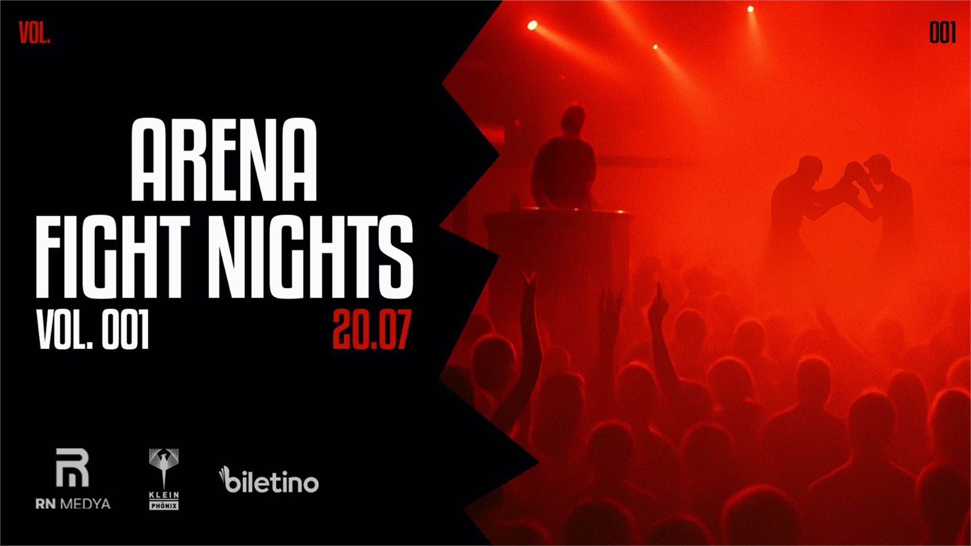 Arena Fight Nights | 20 Temmuz 2025 | Klein Phönix | Biletino