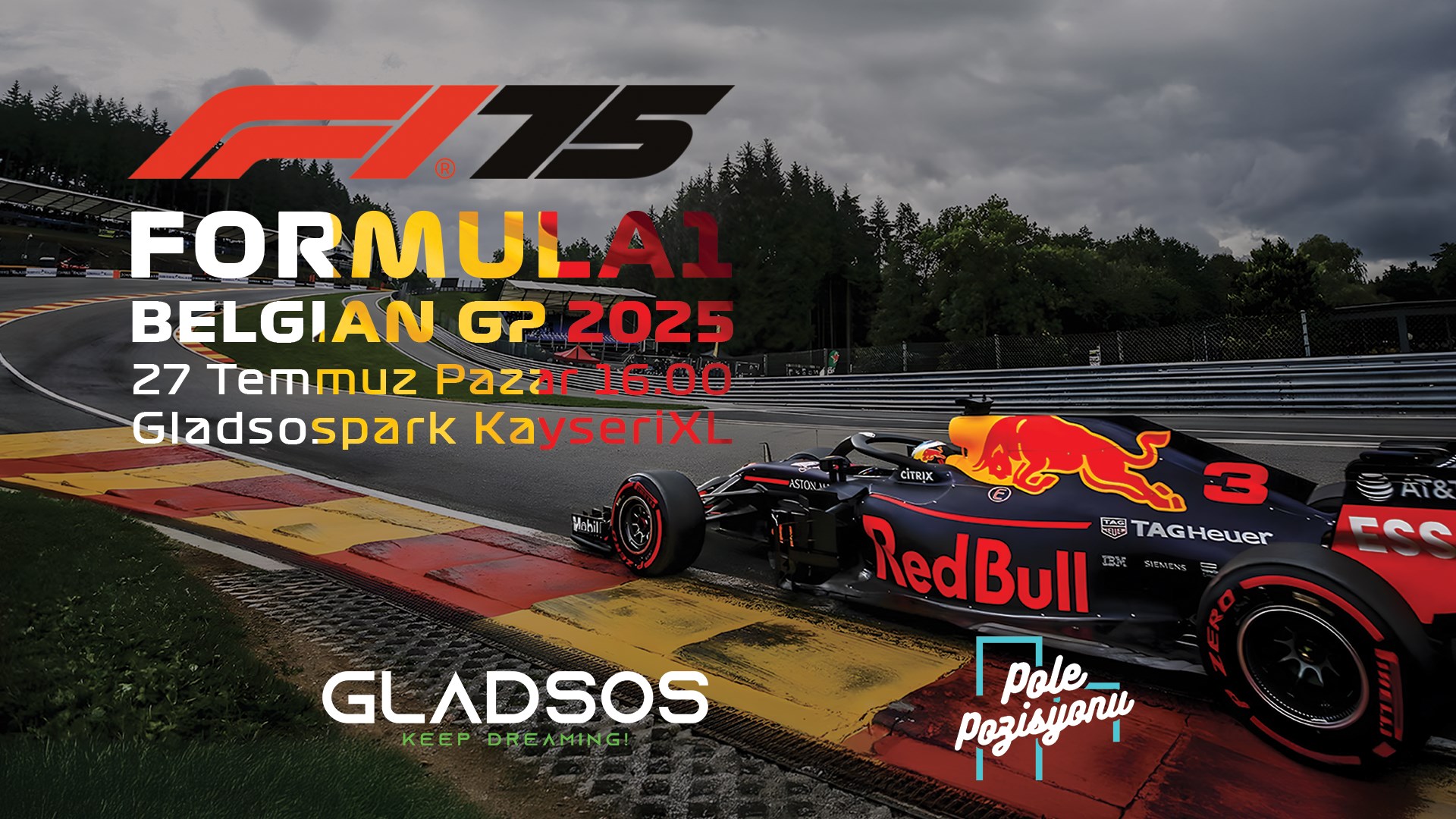 Formula 1 Watch Party Kayseri - Belgian Grand Prix Spa-Francorchamps ...