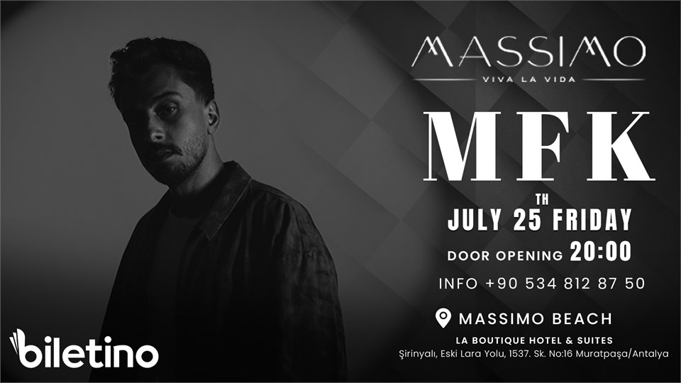 MFK MASSİMO BEACH | 25 July 2025 | Massimo | Biletino