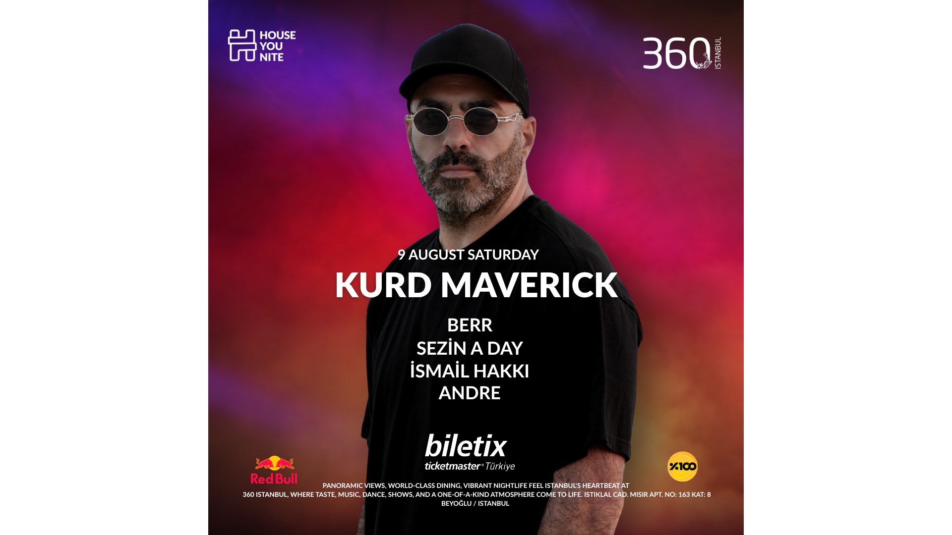 360 Istanbul Club x Kurd Maverick | 09 August 2025 | 360 İstanbul ...