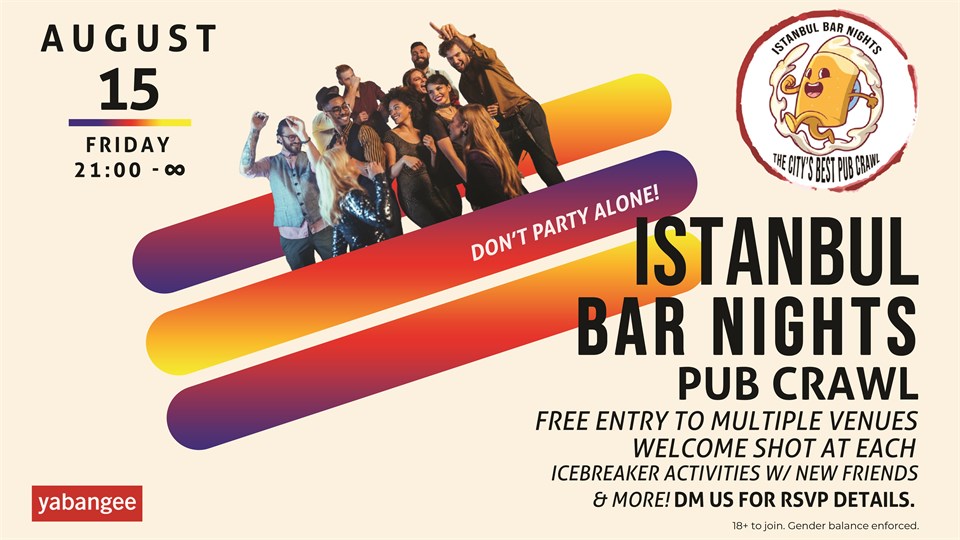 Istanbul Bar Nights: The Ultimate Night Out - Friday Pub Crawl | 15 ...