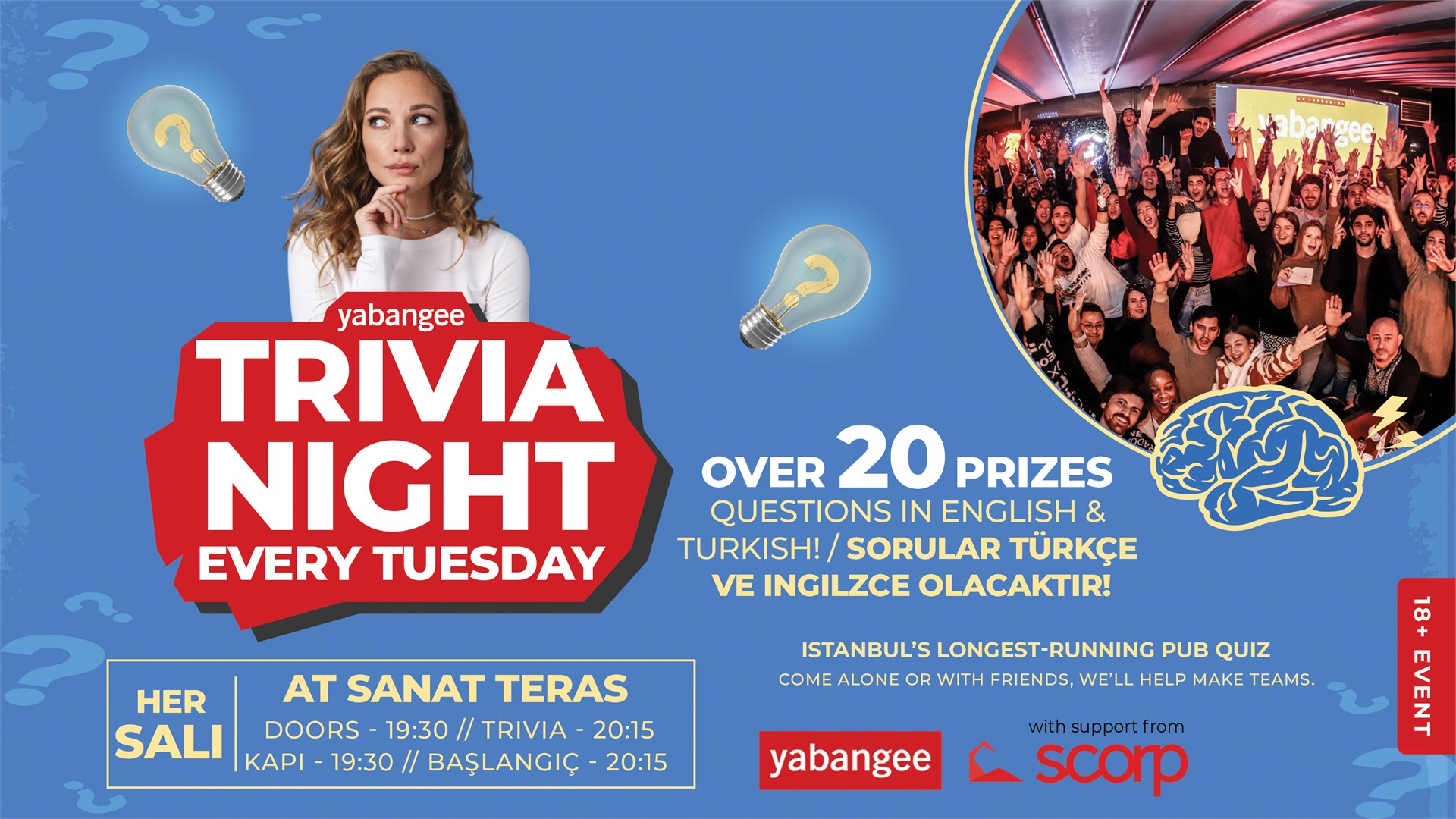 Trivia Night #198: Questions in English & Turkish | 23 Eylül 2025 ...