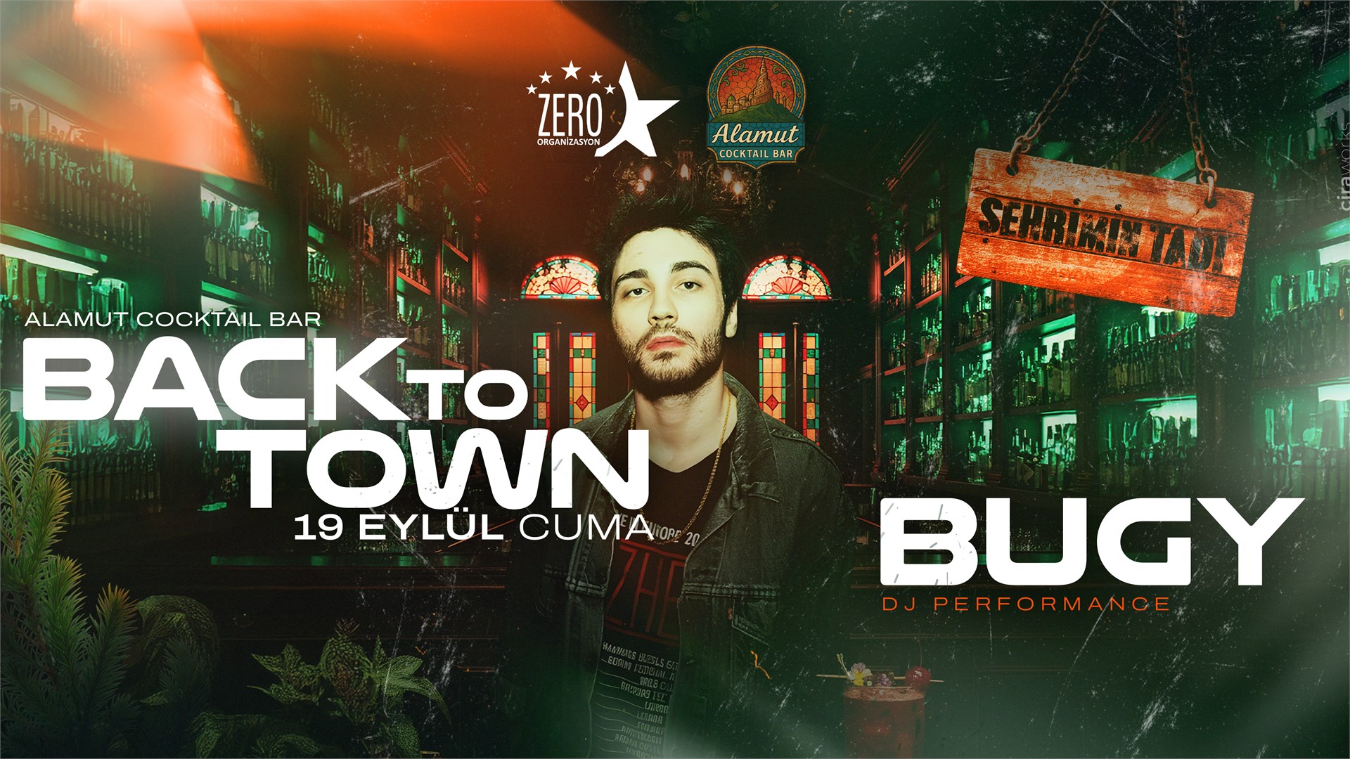 BUGY - BACK TO TOWN | 19 September 2025 | Alamut Cocktail Bar | Biletino