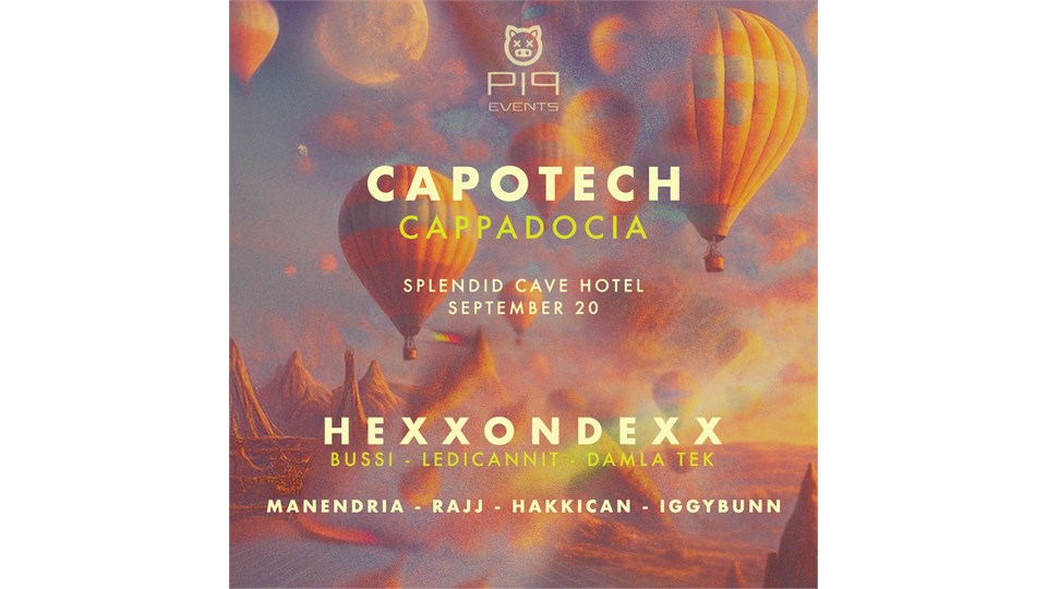 Capotech Cappadocia | 20 September 2025 | Splendid Cave Otel | Biletino