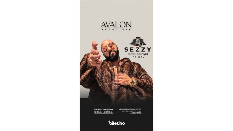 SEZZY AVALON KADIKÖY SAHNESİ | 19 September 2025 | Avalon Kadıköy ...