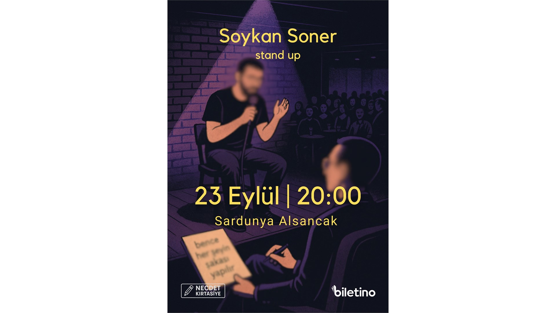 Soykan Soner - Stand Up Gösterisi | 23 September 2025 | Sardunya Cafe ...
