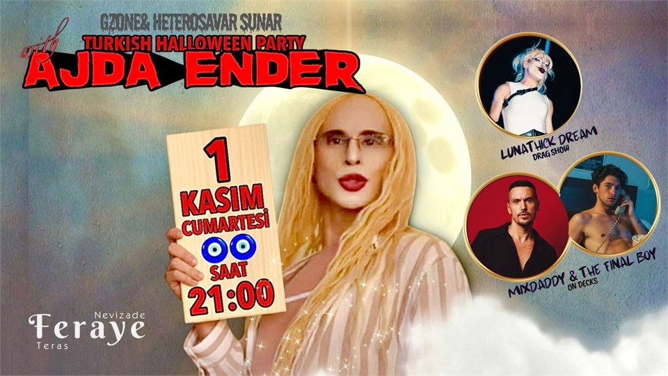 Turkish Halloween Party with Ajda Ender (GZone ve Heterosavar Sunar ...