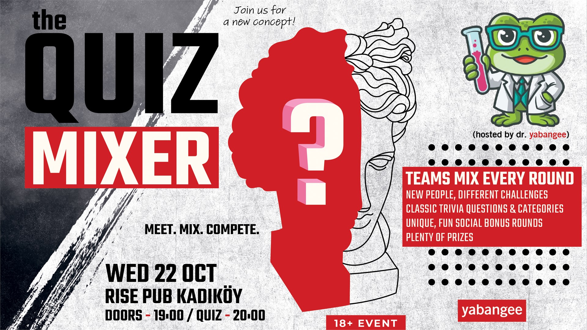 The Quiz Mixer: Meet. Mix. Compete (A new trivia concept in Kadıköy ...