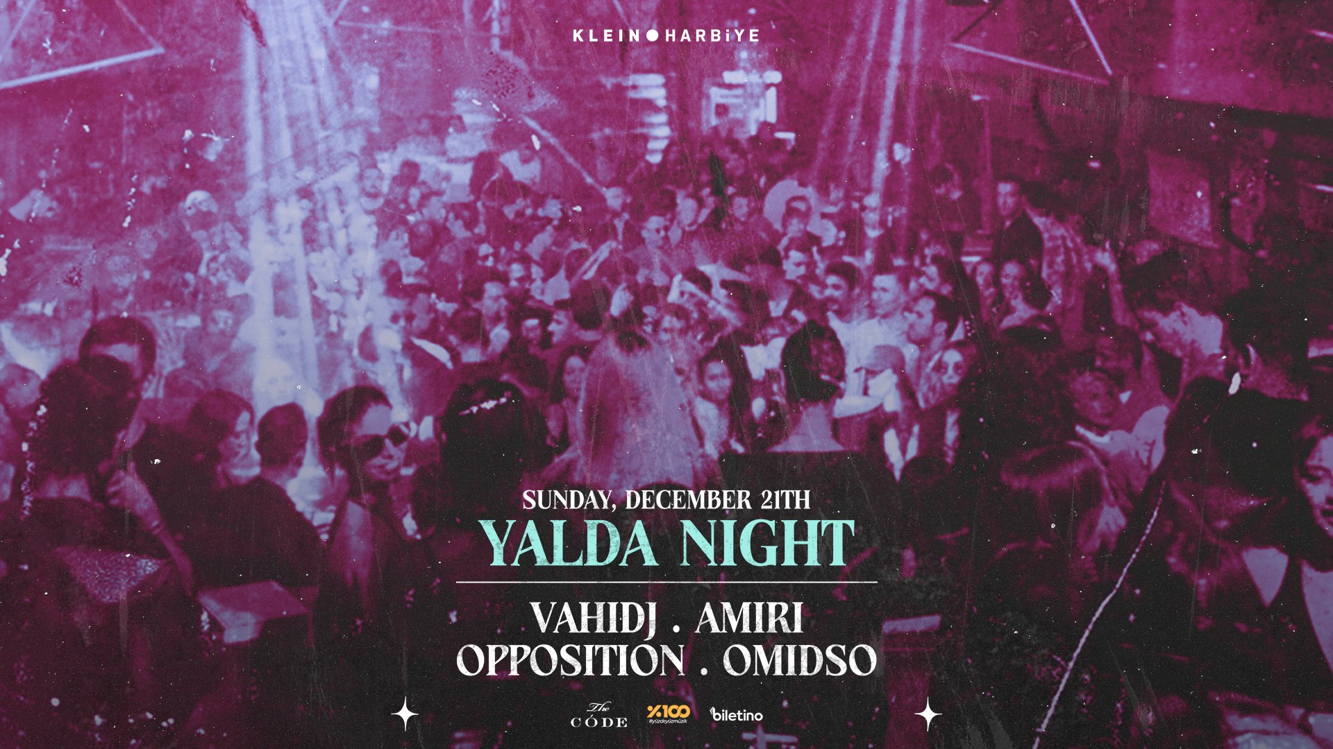 Yalda Night | Klein Harbiye | 21 December 2025 | Klein Harbiye | Biletino