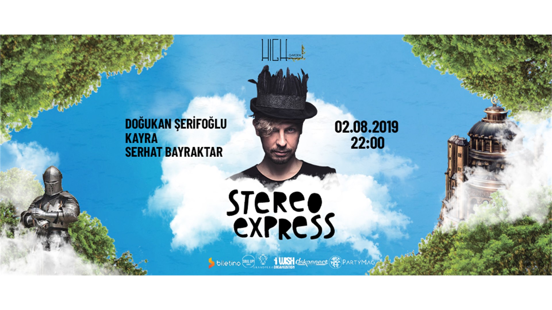 Stereo Express | 02 August 2019 | High Garden | Biletino