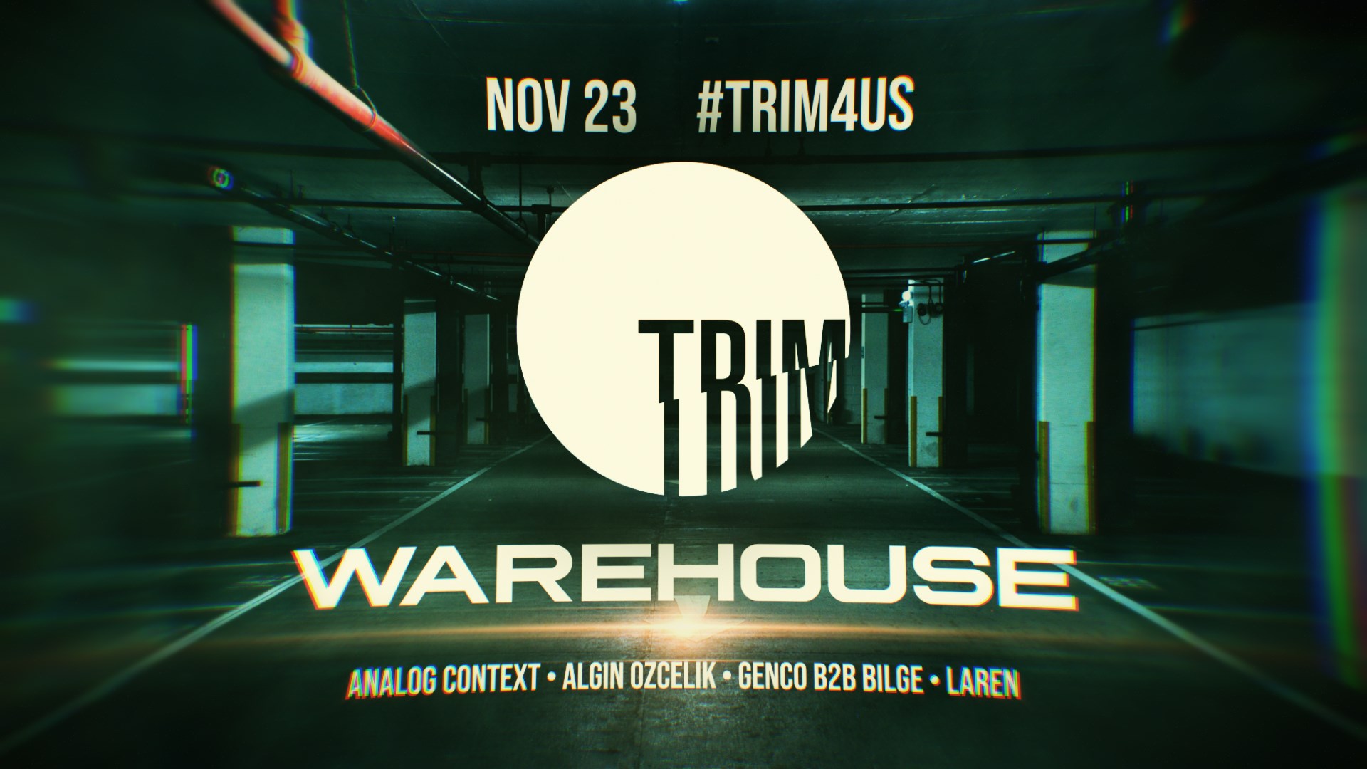 Trim Warehouse | 23 November 2019 | Secret Location | Biletino