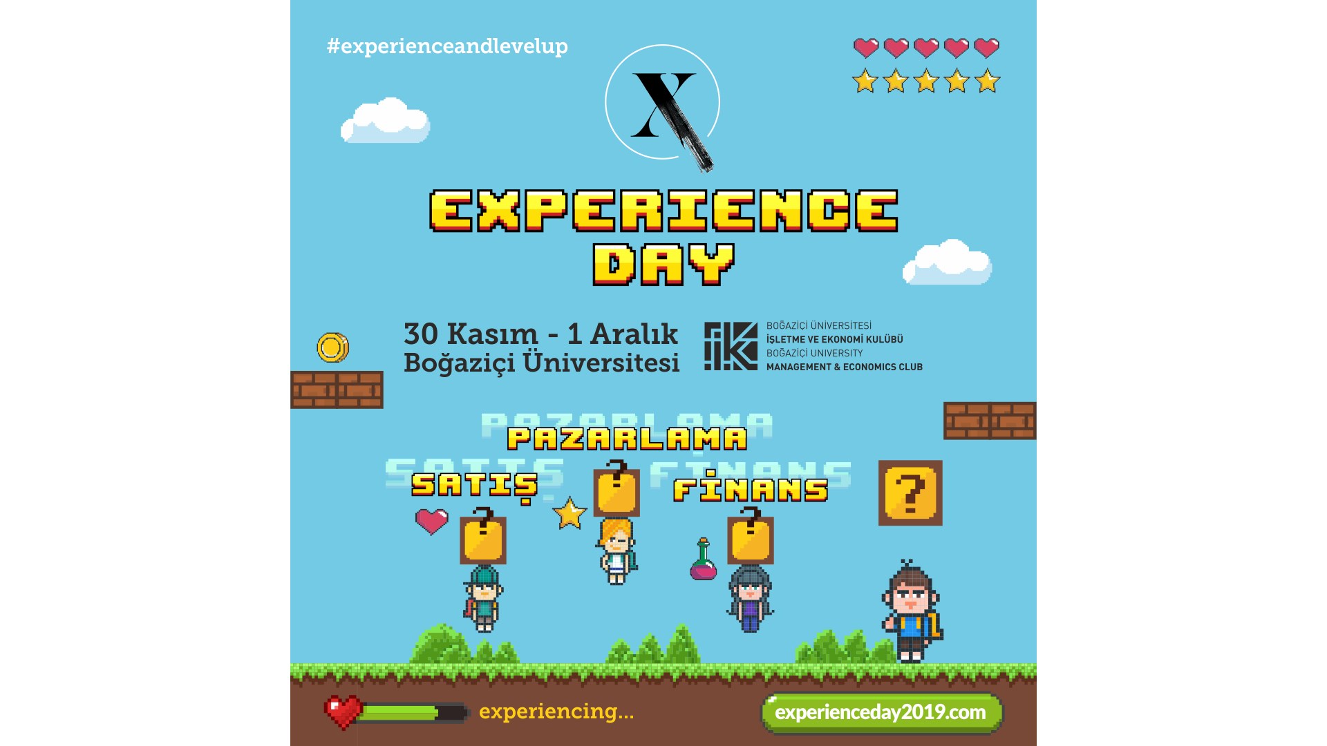 Experience Day | 30 Kasım 2019 | Boğaziçi Üniversitesi Güney Kampüsü ...