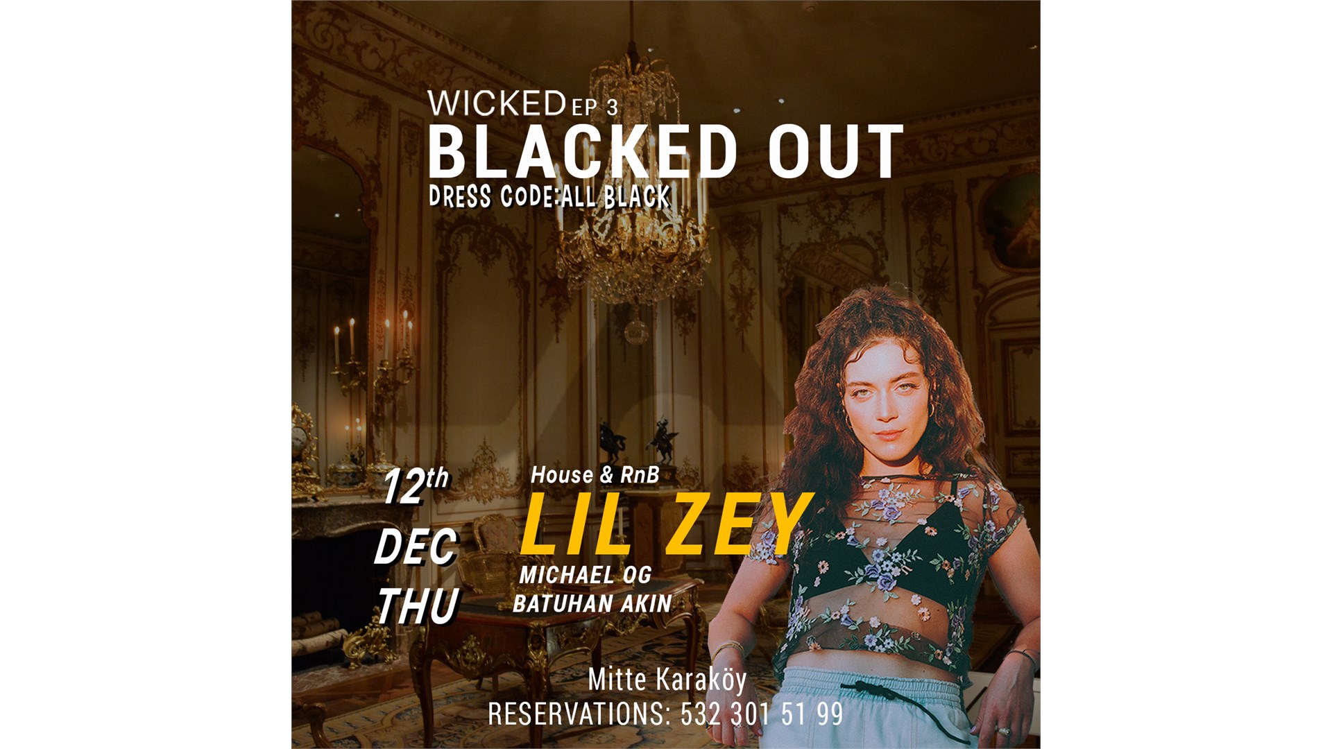 BLACKED OUT | 12 December 2019 | MITTE | Biletino